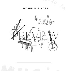 Music Practice Log | PDF Printable Music Practice Checklist | Printable ...