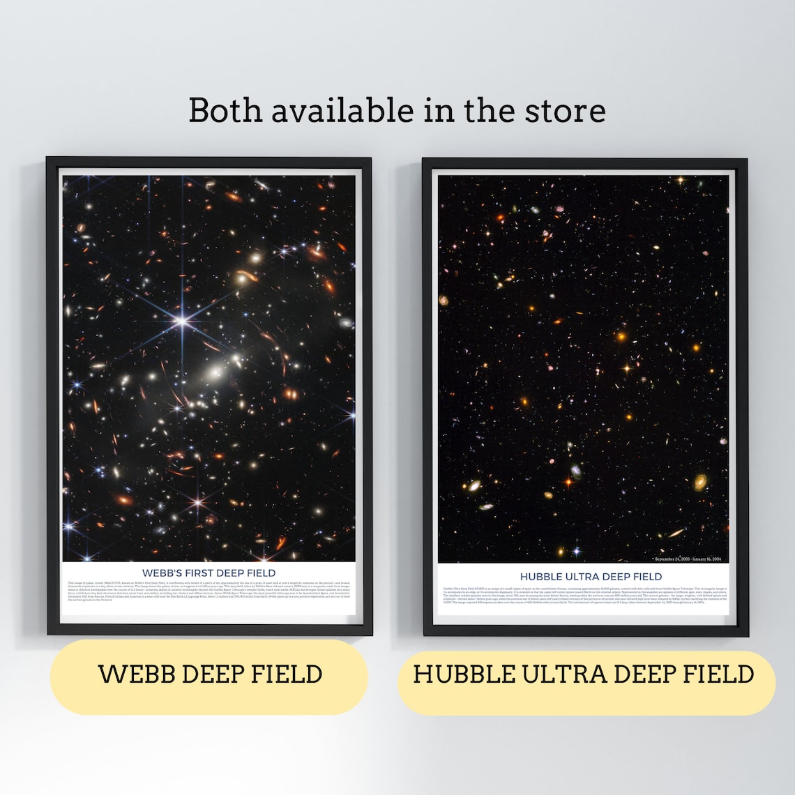 Webbs First Deep Field première image du télescope spatial - Etsy France