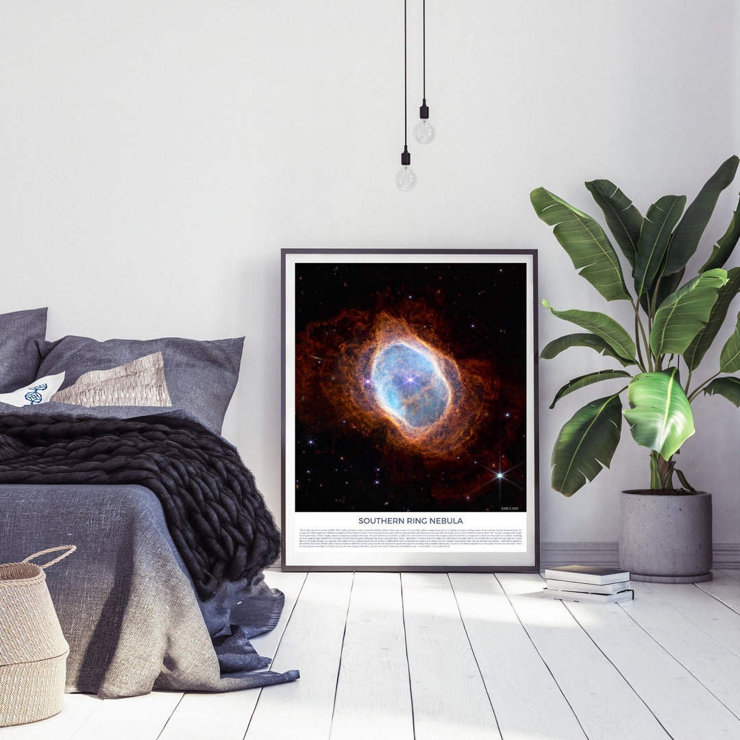 Ring Nebula Poster James Webb Early Release Images Space Poster Wall ...