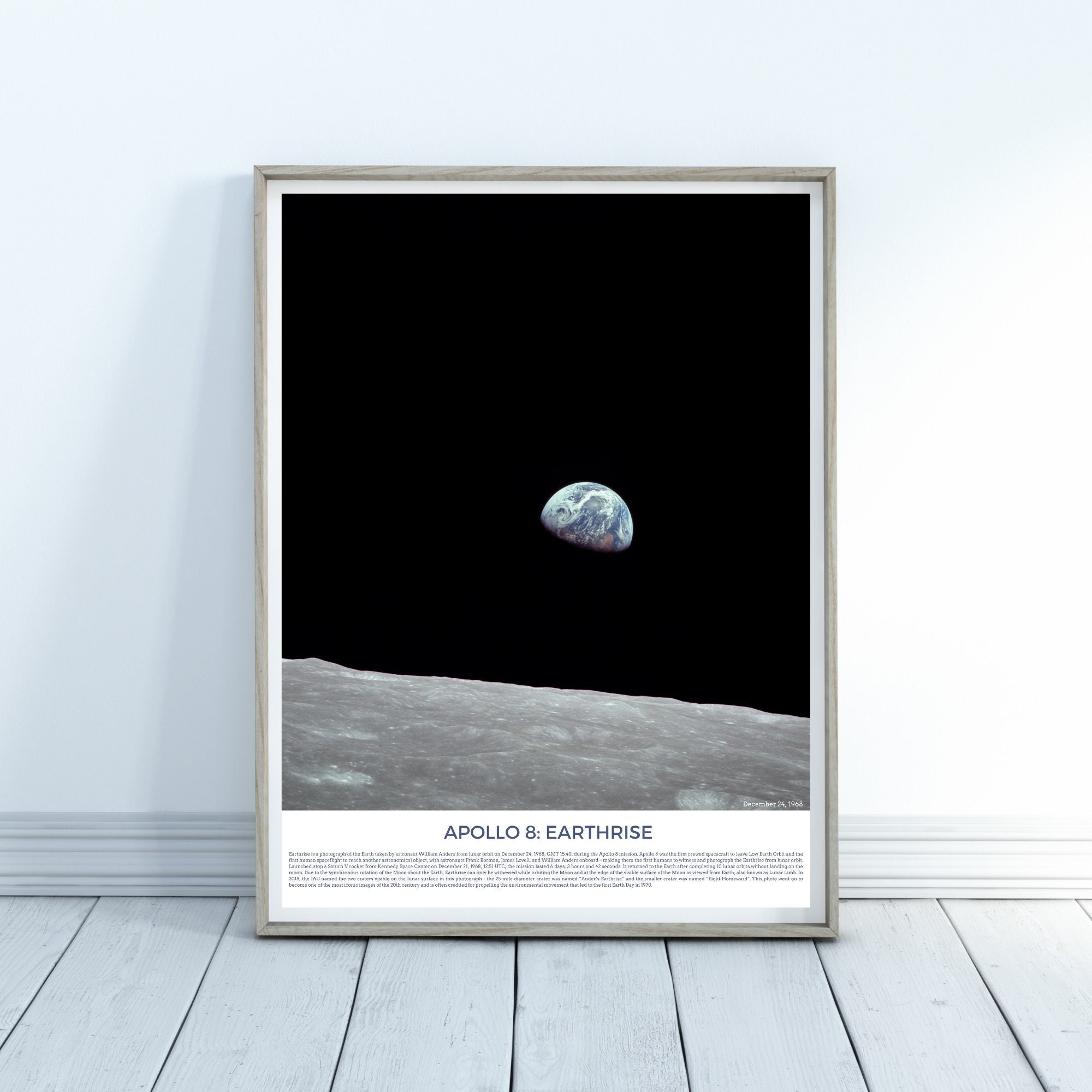 Space Photo Poster Framed - Etsy