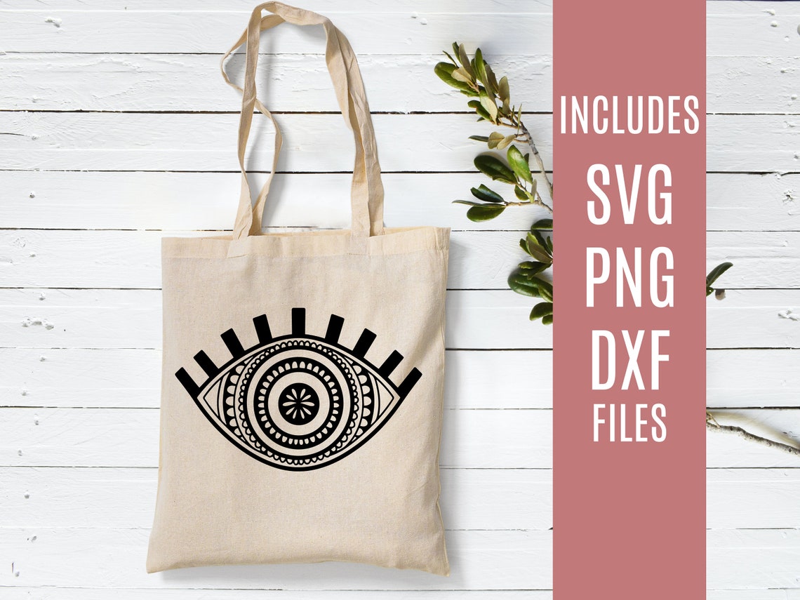 Mandala Evil Eye Svg Mandala Svg Evil Eye Svg Meditation SVG for Cricut ...