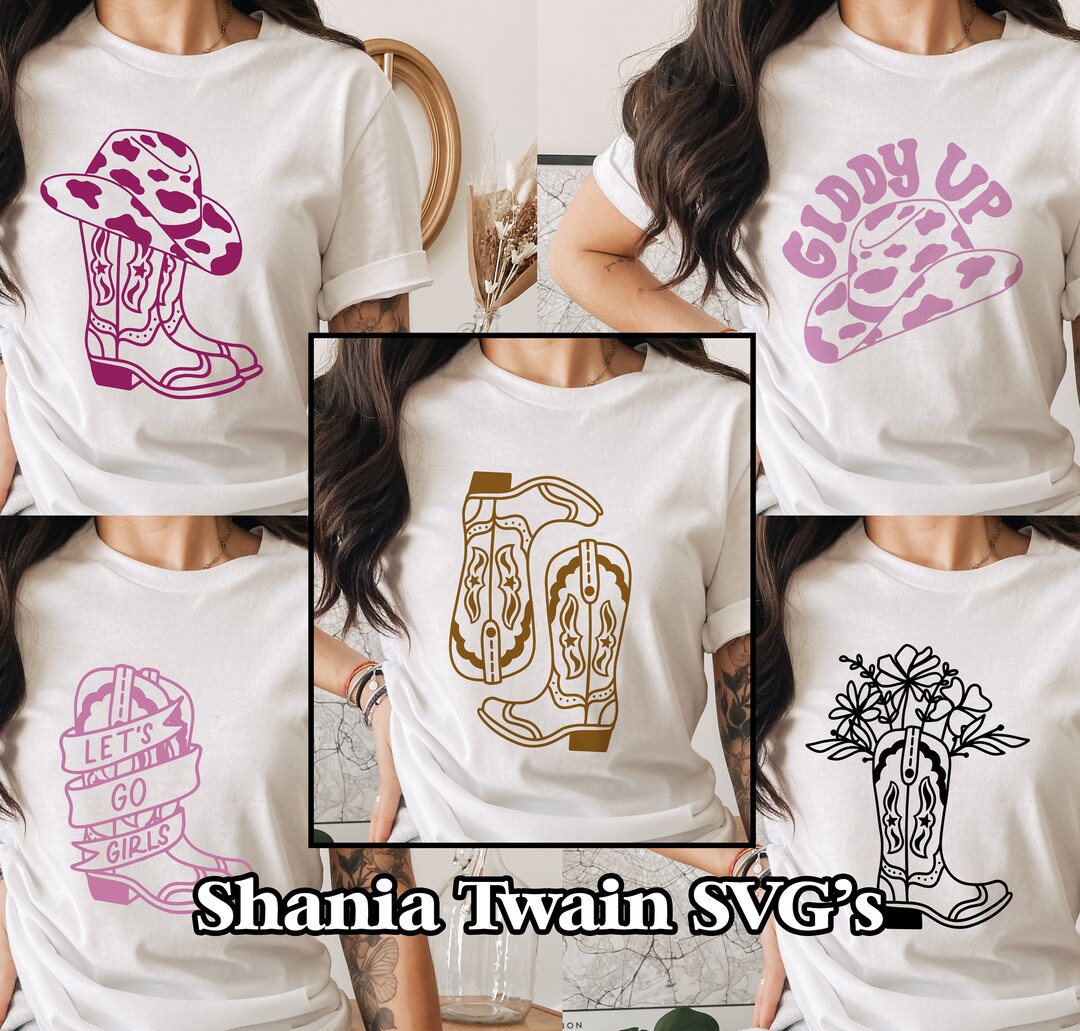 Shania Twain Svg Let's Go Girls Country Music SVG Bundle SVG for Cricut ...
