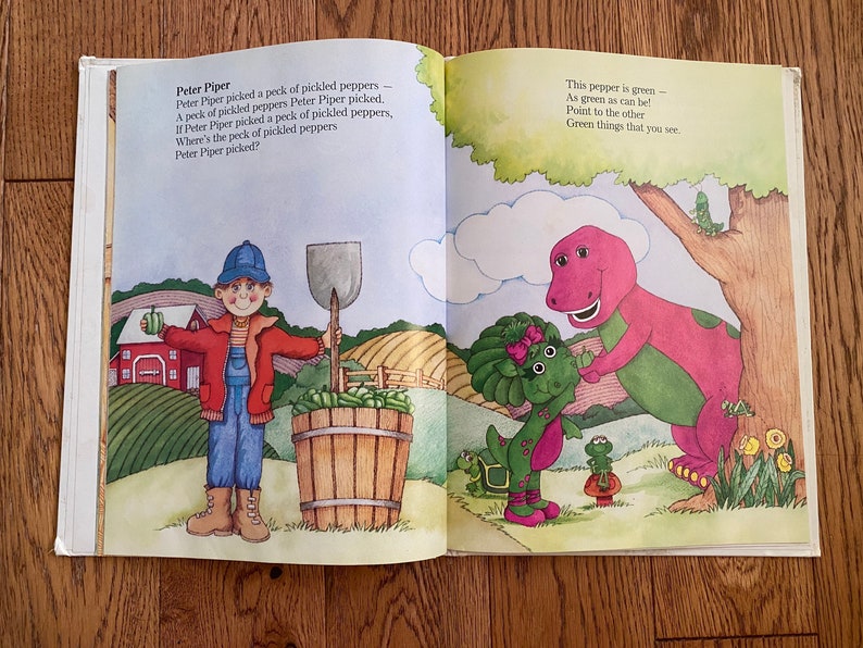 1993 Barneys Favorite Mother Goose Rhymes - Etsy