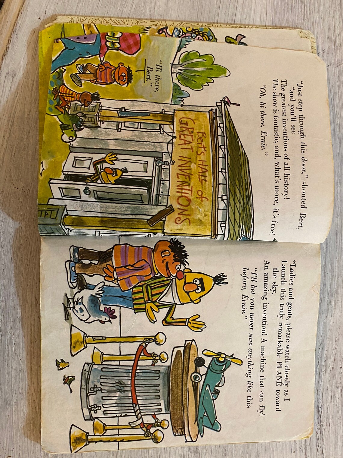 1972 Berts Hall of Great Inventions Little Golden Book - Etsy