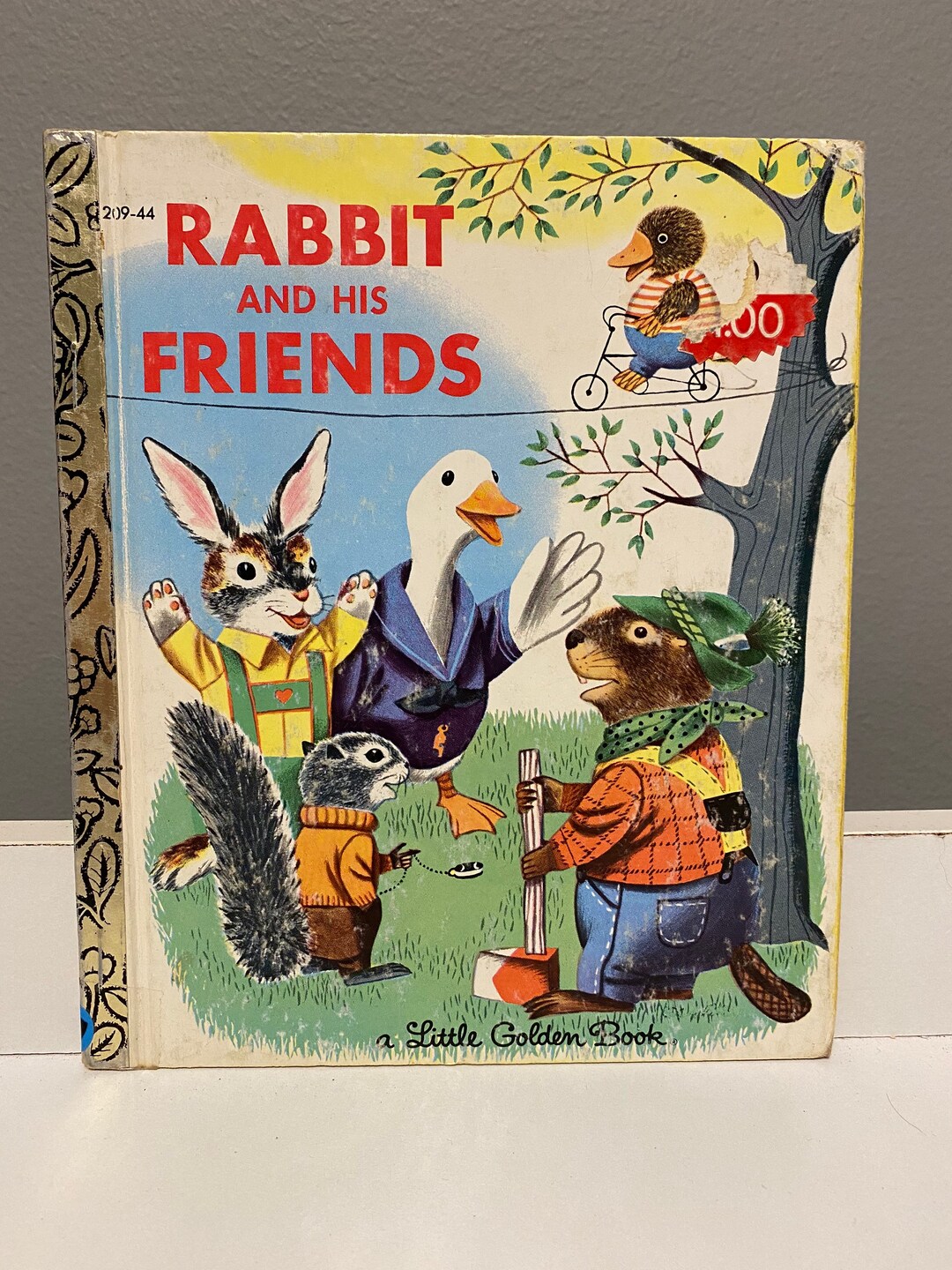 1982 Rabbit and His Friends by Richard Scarry. Little Golden - Etsy