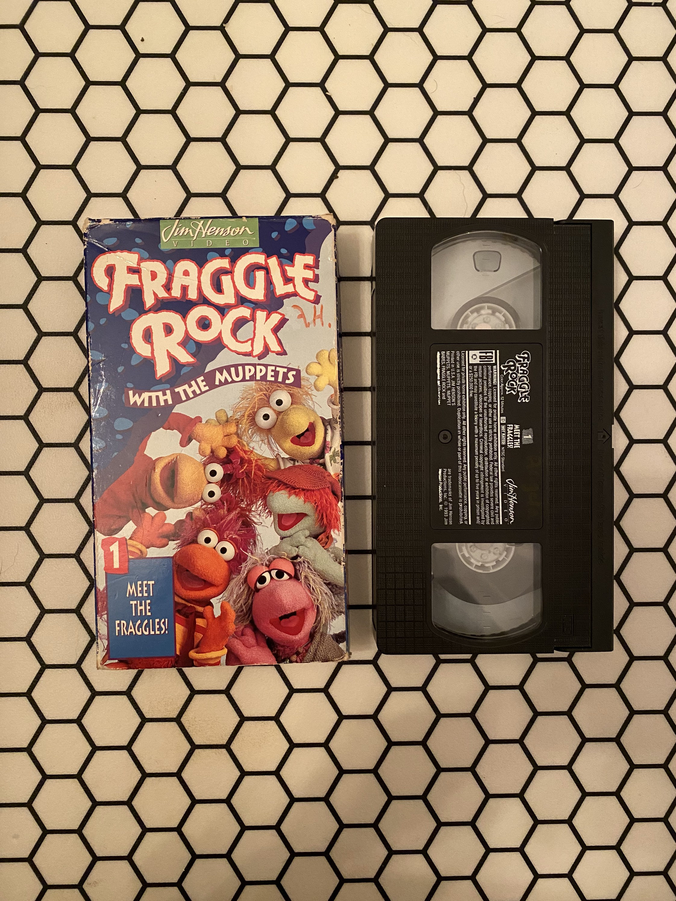 Fraggle Rock Meet The Fraggles Vhs