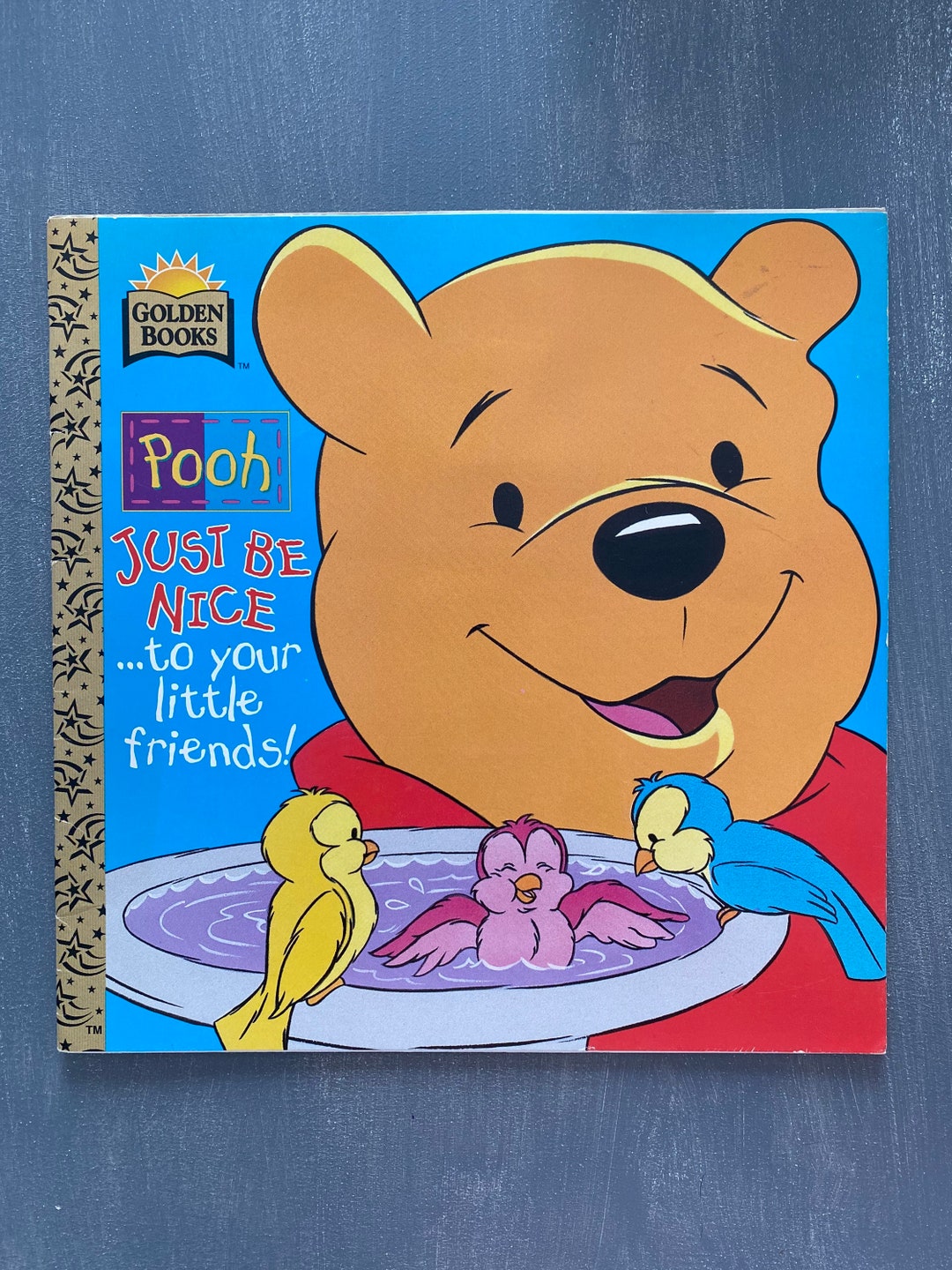 1997 Pooh: Just Be Nice to Your Little Friends - Etsy