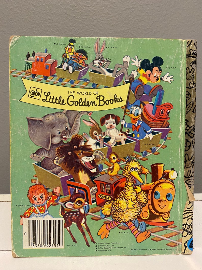 1982 Rabbit and His Friends by Richard Scarry. Little Golden - Etsy