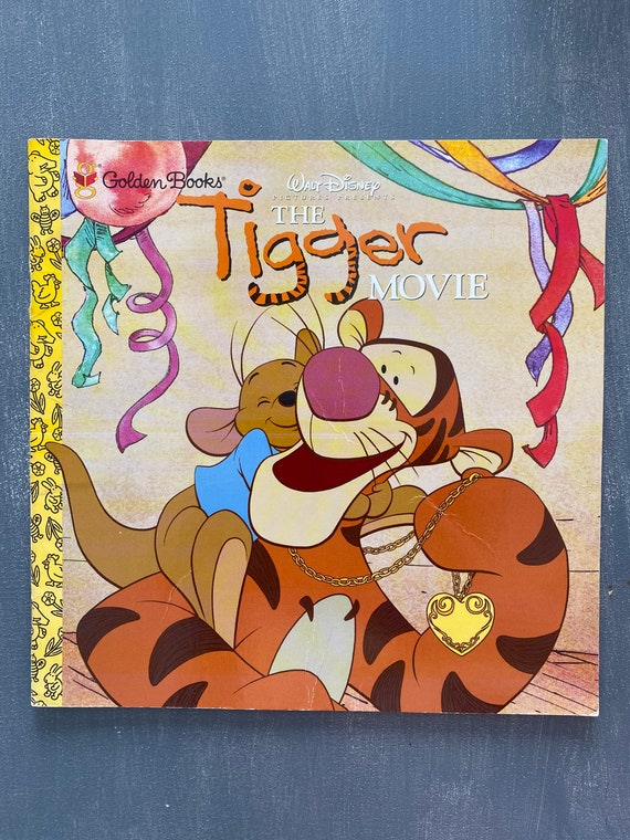 2000 the Tigger Movie Softcover Golden Book - Etsy