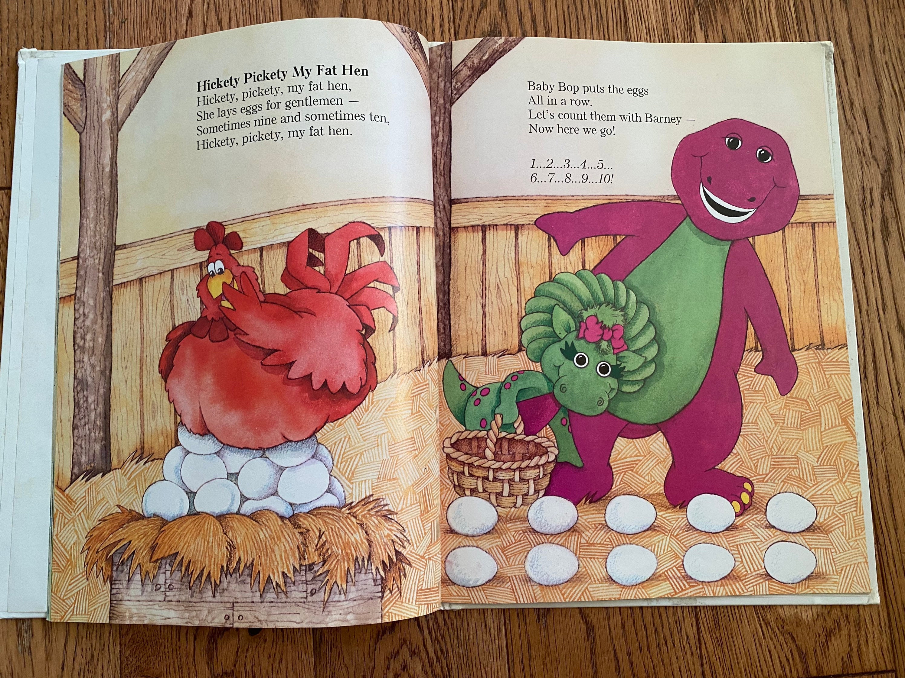 1993 Barneys Favorite Mother Goose Rhymes - Etsy