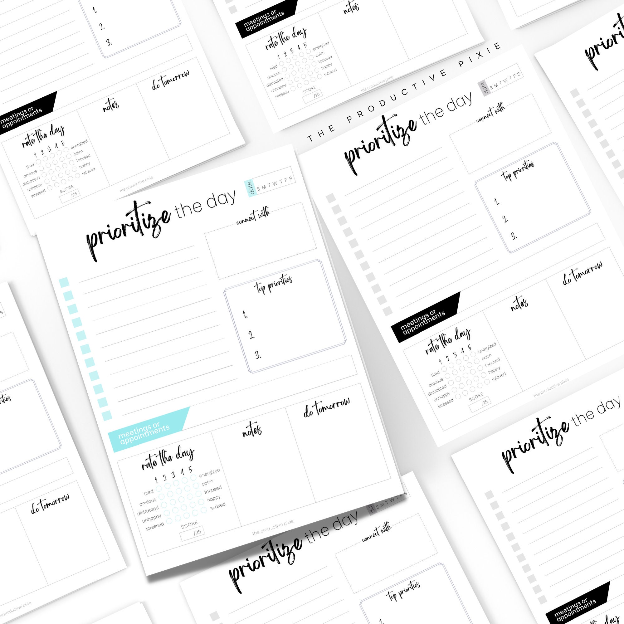 Printable Planner, Priority Planner, Daily Planner, To-do List ...