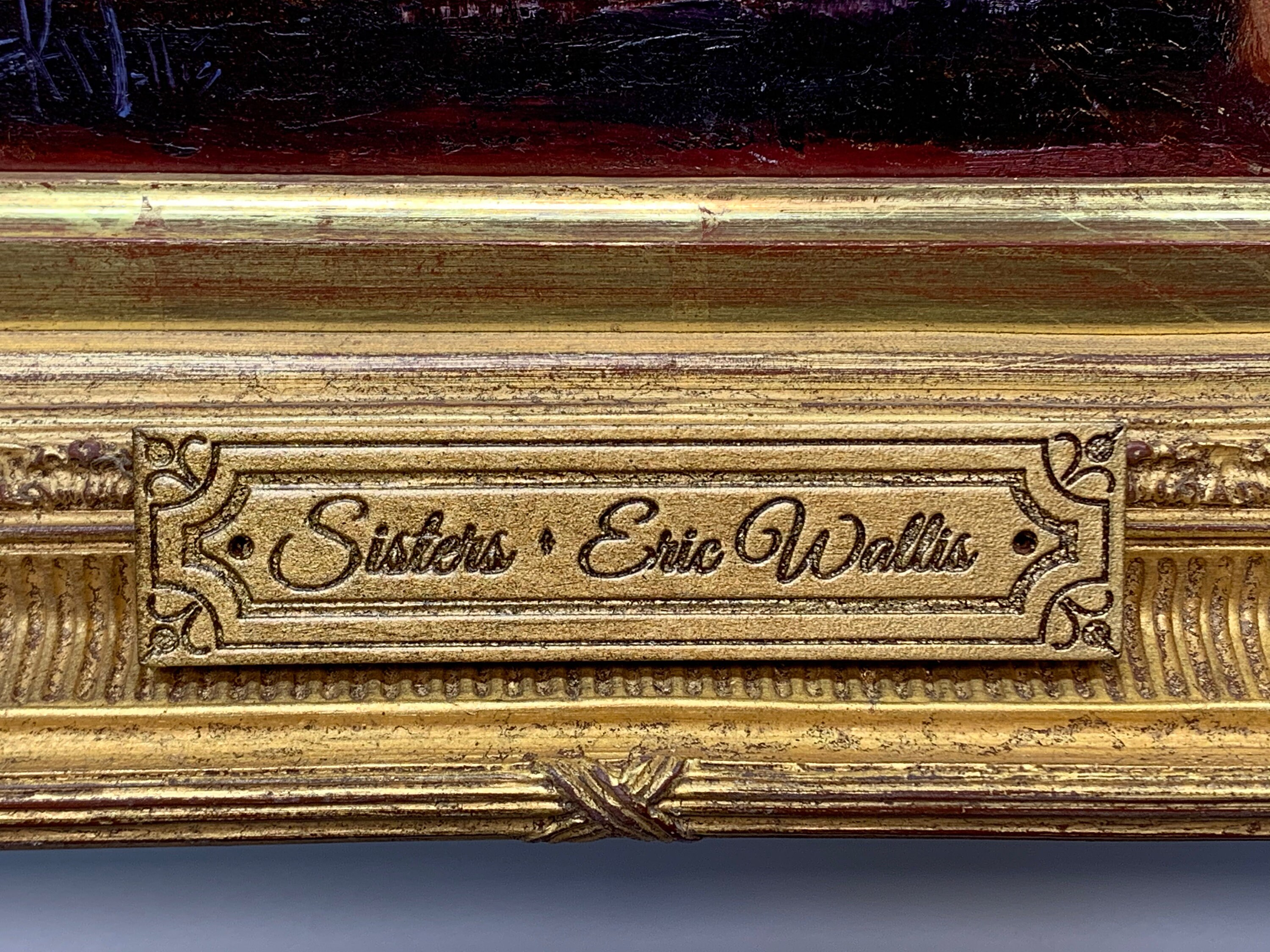Name Plate 4, Title Plate, Plaque, Art Plaque, Picture Frame Title ...