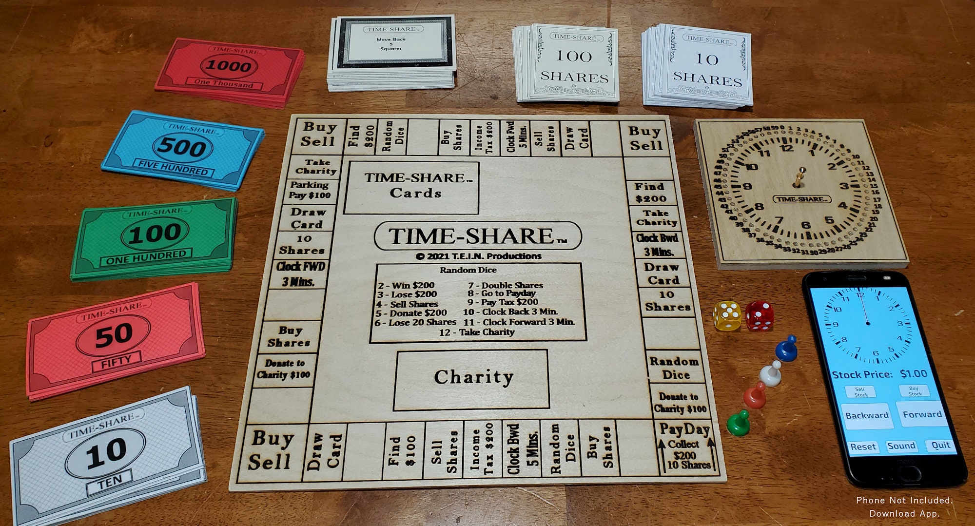 Juego de mesa de tiempo compartido - Etsy España