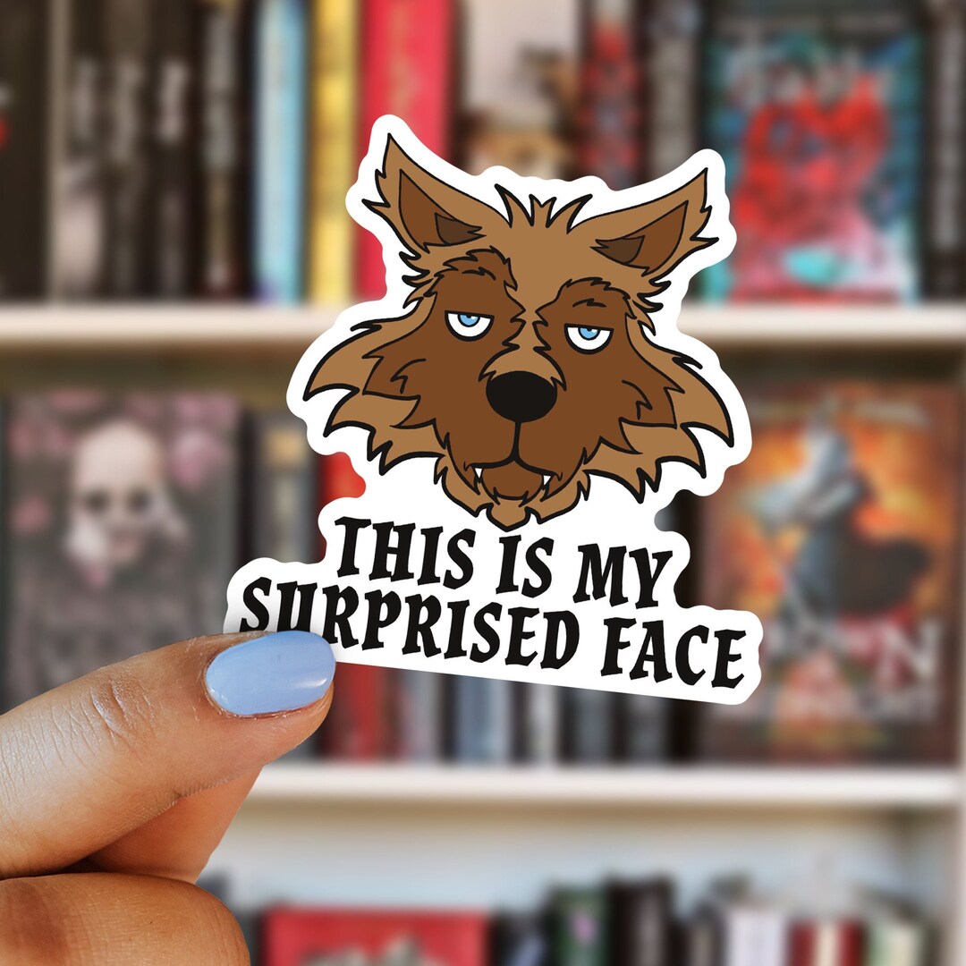 Blood and Ash Sticker: This is My Surprised Face, Officially Licensed ...