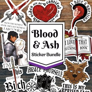 Blood and Ash Sticker: This is My Surprised Face, Officially Licensed ...