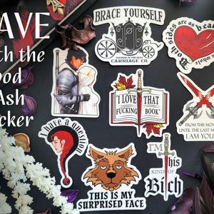 From Blood and Ash Sticker, Officially Licensed JLA Merch, This is My ...