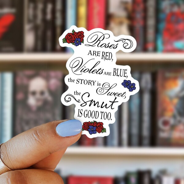 Romance Reader Sticker - Etsy