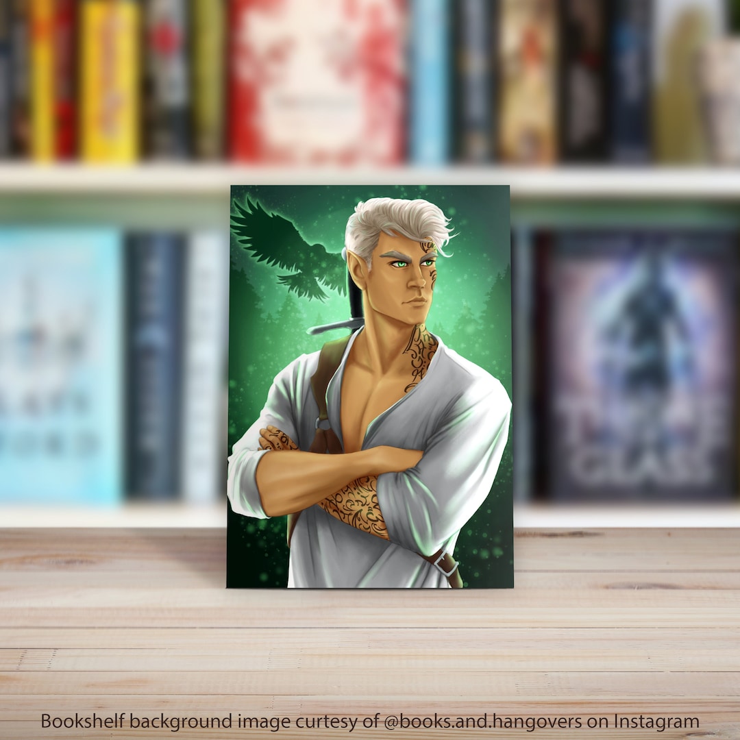 Throne of Glass Fan Art Print, Officially Licensed Sarah J Maas Merch ...
