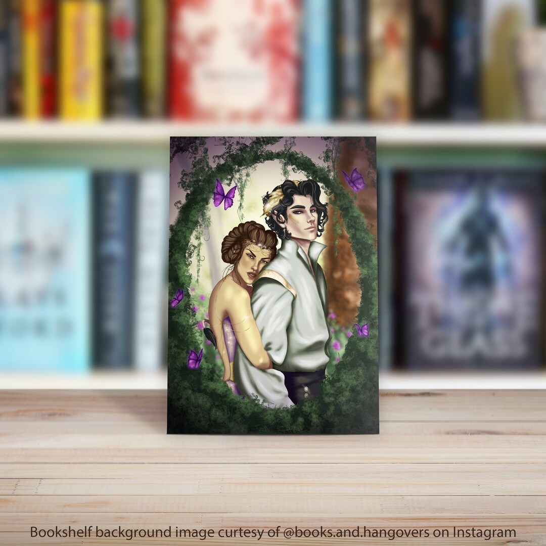 The Cruel Prince Fanart Print, 5x7 or 8x10 Artwork of Jude and Cardan ...