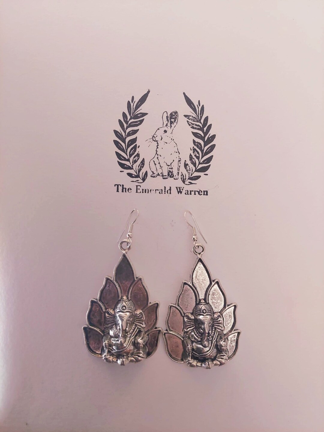 Large Lord Ganesha God Earrings - Etsy