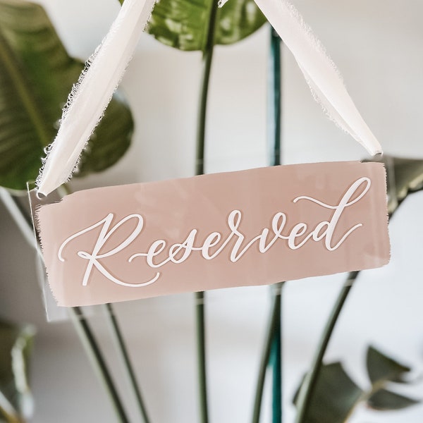 Reserved Sign - Etsy