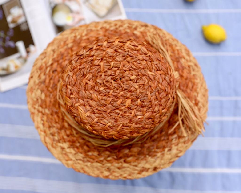 DIY Raffia Yarn Hat Pattern Beginner's Guide to Dyeing, Plaiting ...