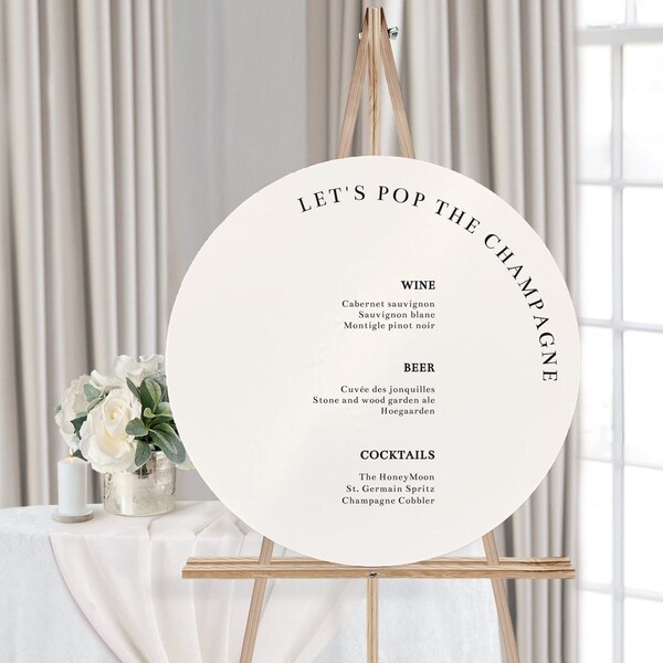 Circle Menu - Etsy