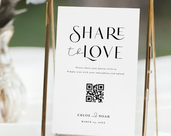 Photo Wedding Sign Qr Code - Etsy