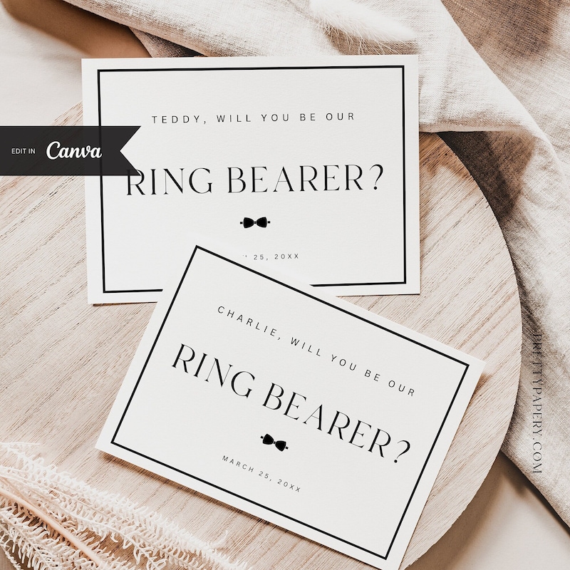 Ring Bearer Proposal - Etsy