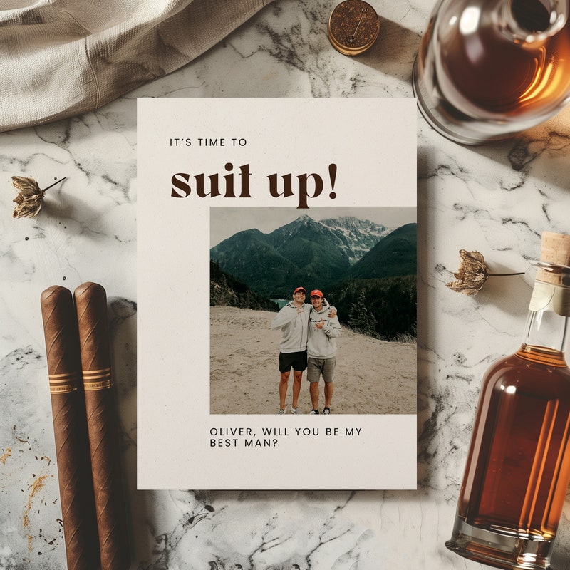 Suit up Proposal Template - Etsy