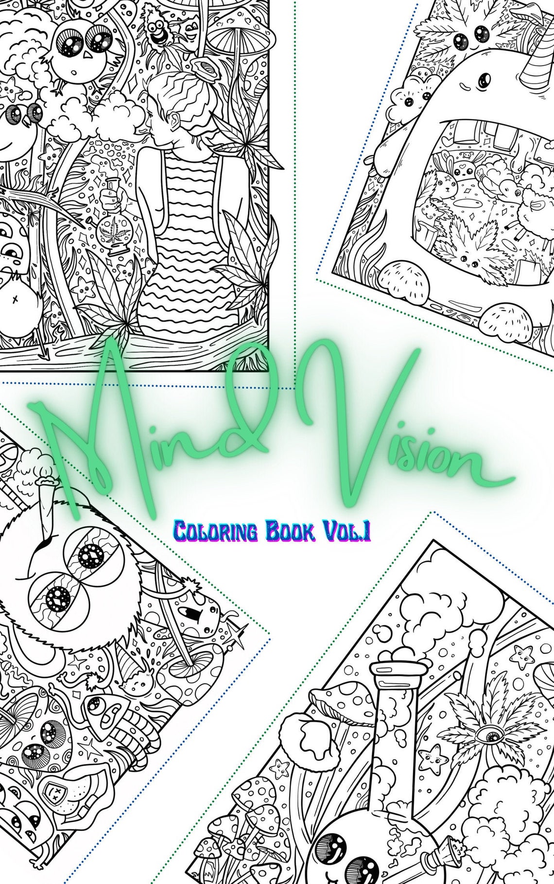 Mind Vision Digital Coloring Book - Etsy