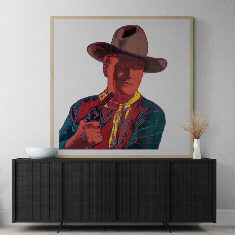 John Wayne Portrait - Etsy