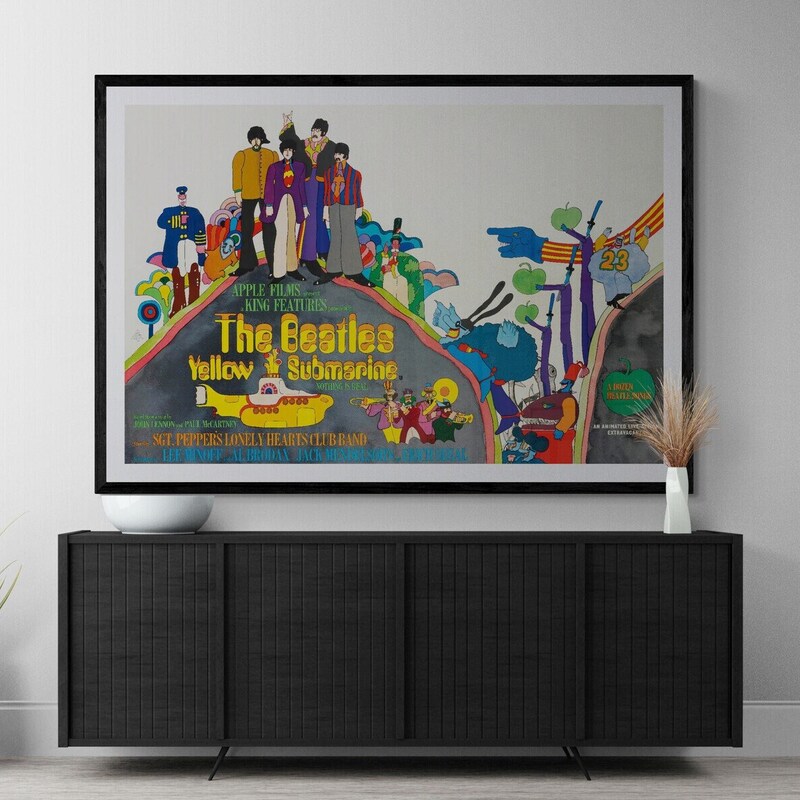 Yellow Submarine Art - Etsy