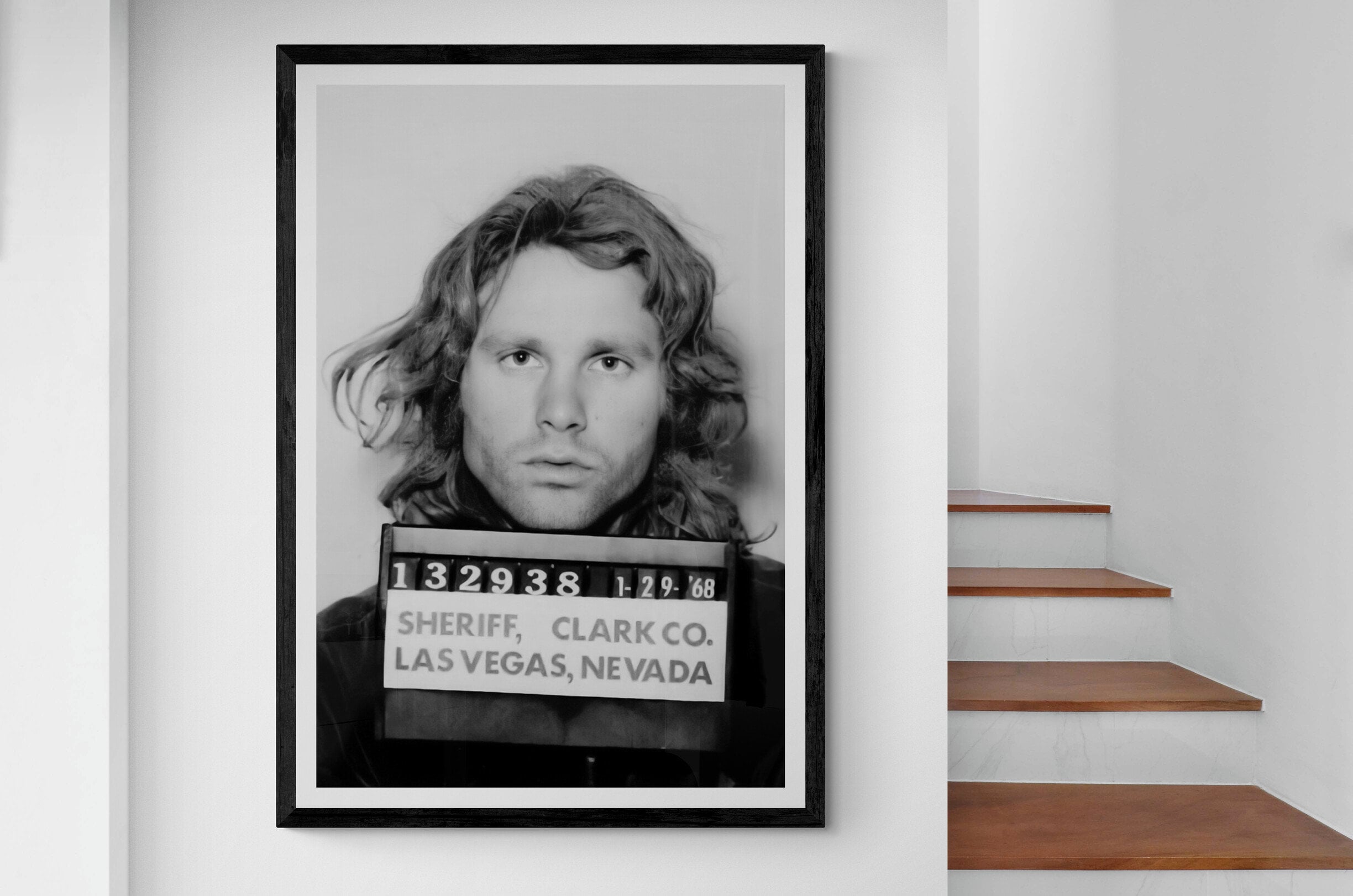 Digital Download: Mug Shot Poster Size Prints of Jim Morrison, Large ...
