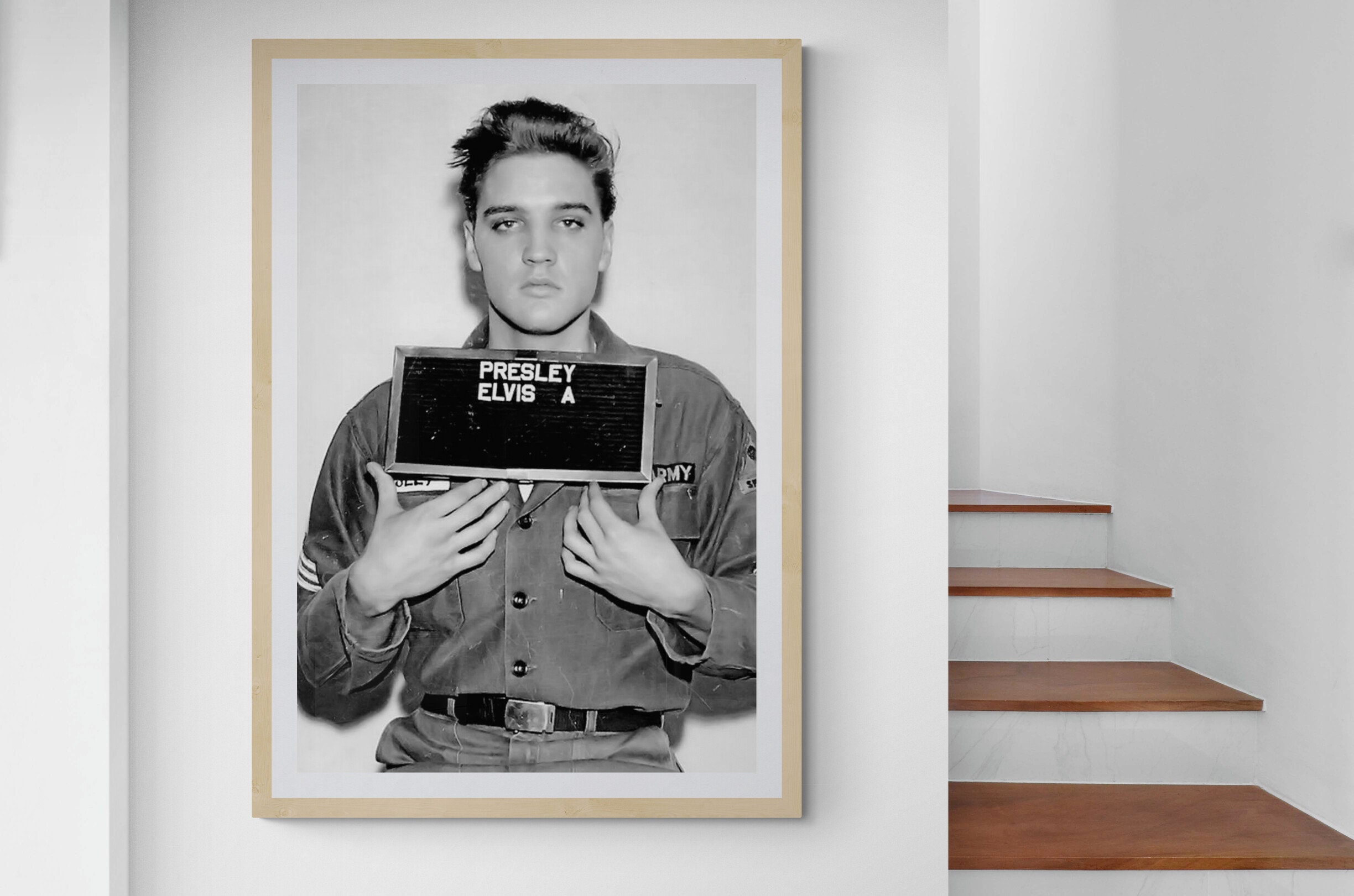 Elvis Presley Mugshot Poster | Printerval Canada