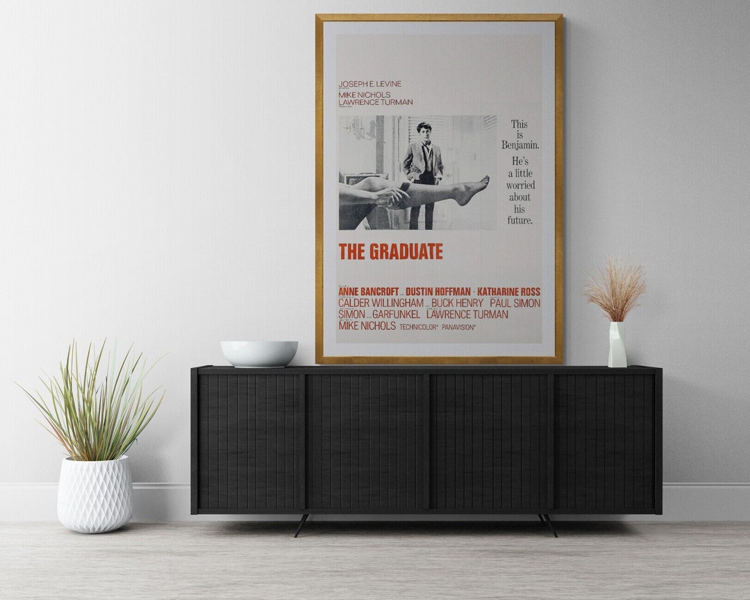 The Graduate (1967) Vintage Movie Poster American Romantic Comedy-drama ...