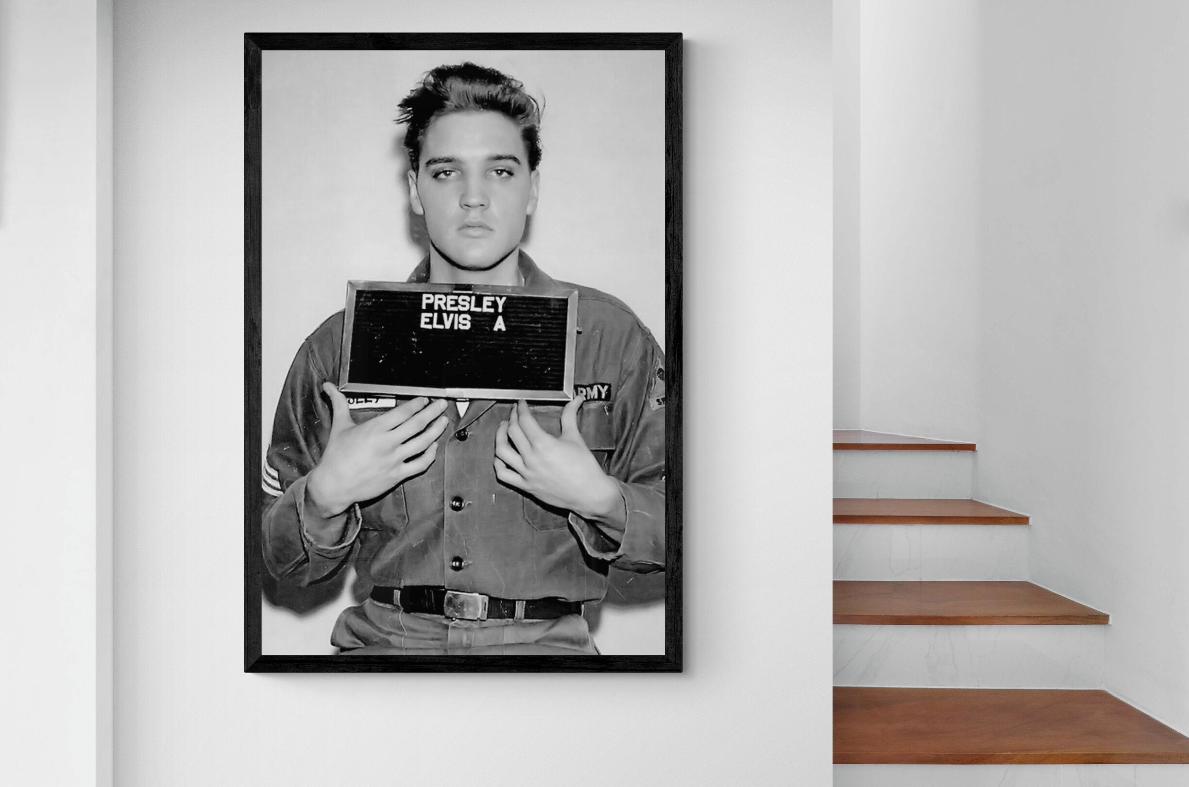 Elvis Presley Mugshot Poster | Printerval Canada