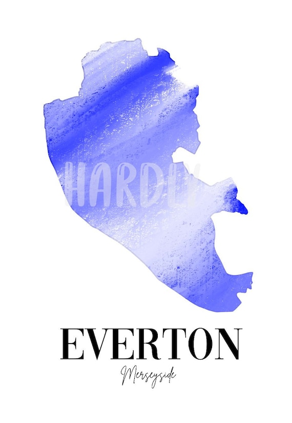 Everton England Map Everton West (Liverpool) Ward Map SWC