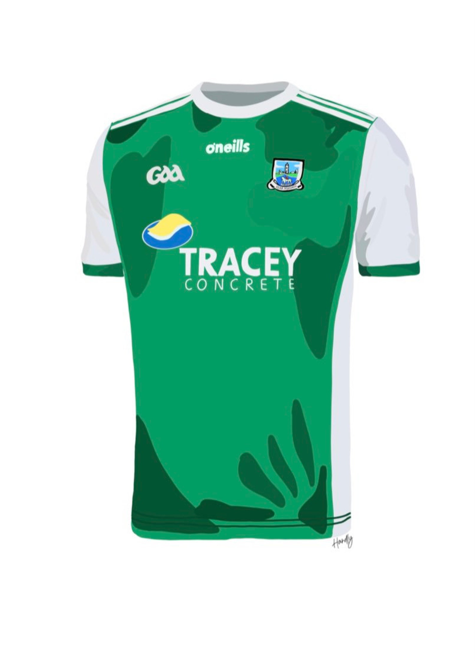 Fermanagh GAA Jersey Print Geschenk Kunst Illustration - Etsy.de