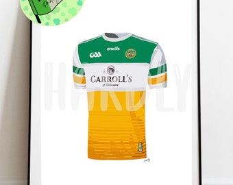 County Mayo GAA Jersey Print Gift Art Illustration Drawing - Etsy