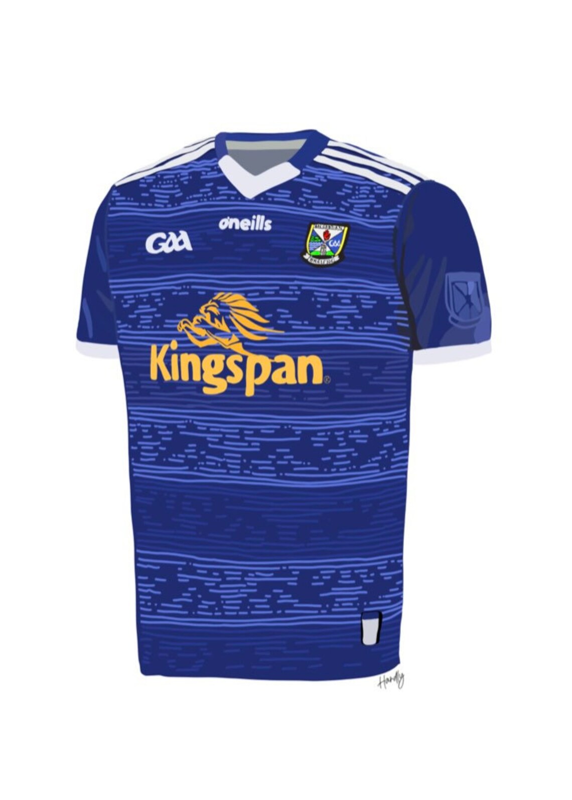 County Cavan | GAA | Jersey | Gift | Art | Illustration | Drawing ...