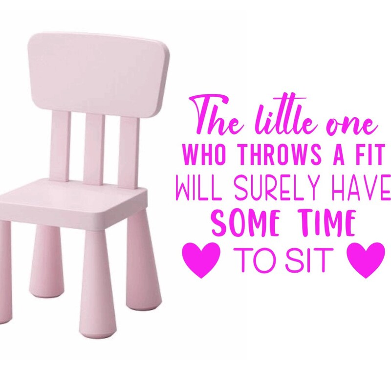 Time Out Chair - Etsy