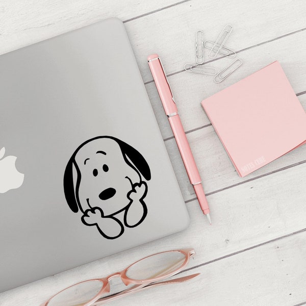 Snoopy Car Decal - Etsy