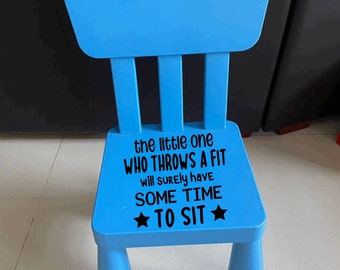 Time Out Chair - Etsy