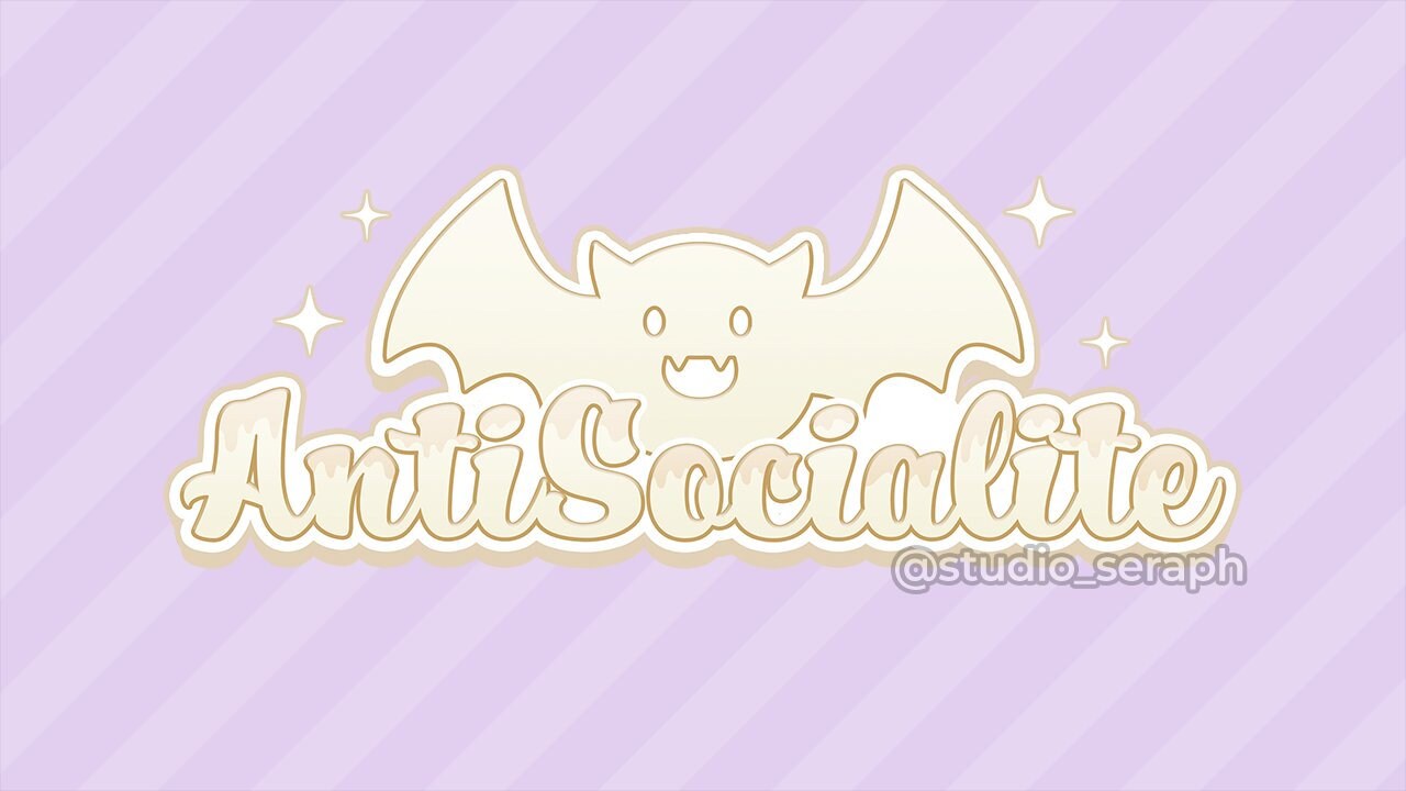 Cute Custom Logo for Vtuber and Streamer / Kawaii Anime Aesthetic ...