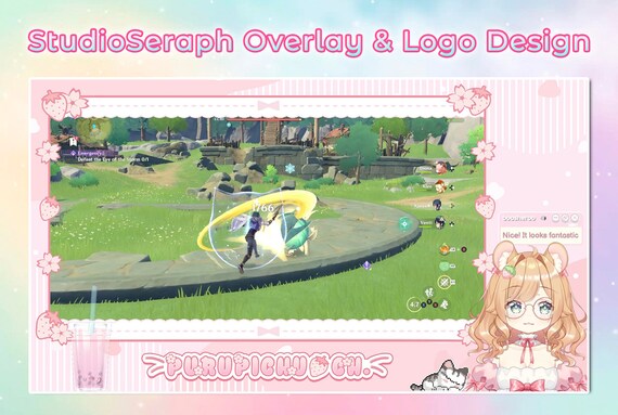 Drawing & Illustration Art & Collectibles Kawaii Anime Aesthetic Stream ...