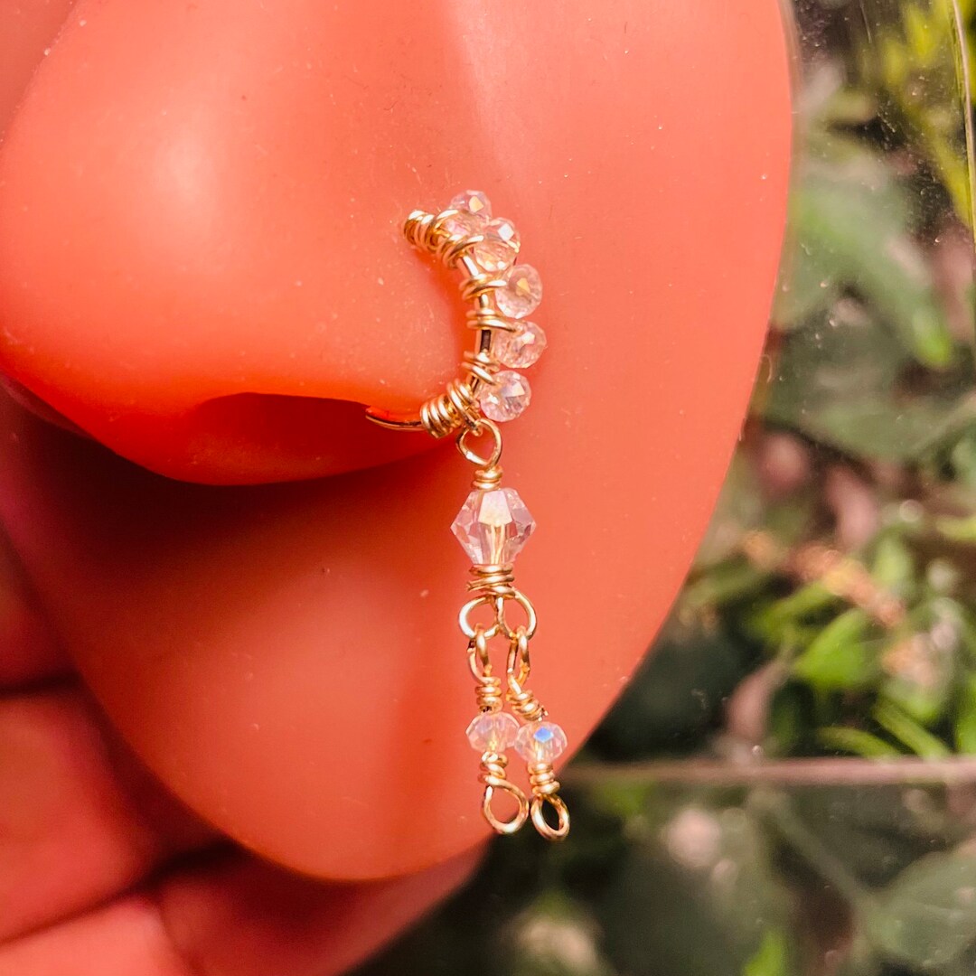 Divine Nose Hoop - Etsy