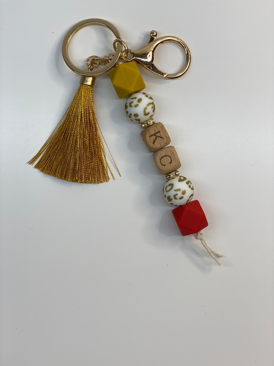 KC CHIEFS KEYCHAIN - Etsy