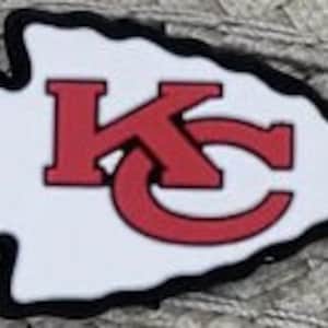 Kc/chiefs/kansas City/chiefs Nation Silicone Bead Wristlet/keychain - Etsy