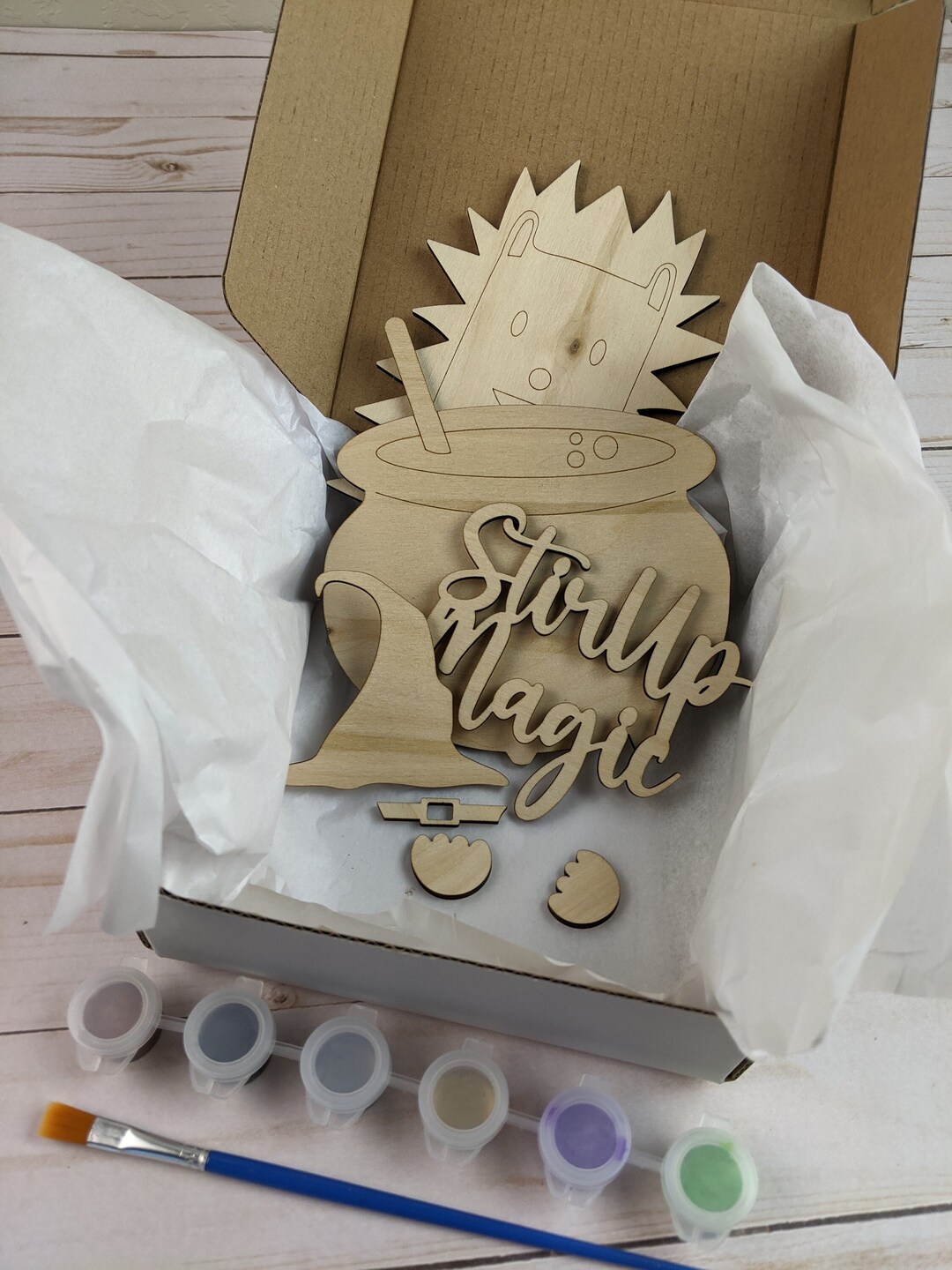 Hedgehog Halloween DIY Craft Kit - Etsy